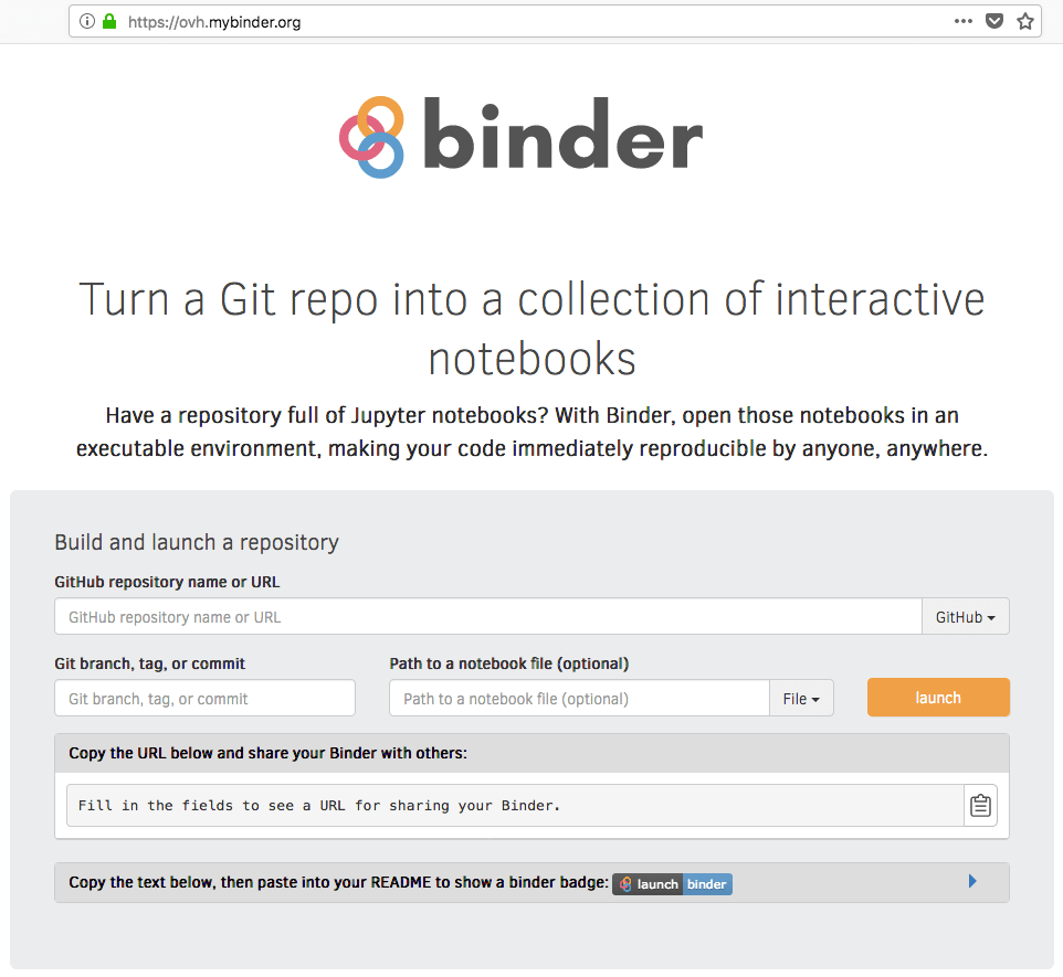 MyBinder and OVH partnership - OVHcloud Blog