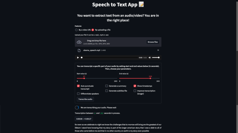 How to build a Speech-To-Text application with Python (1/3) – OVHcloud Blog