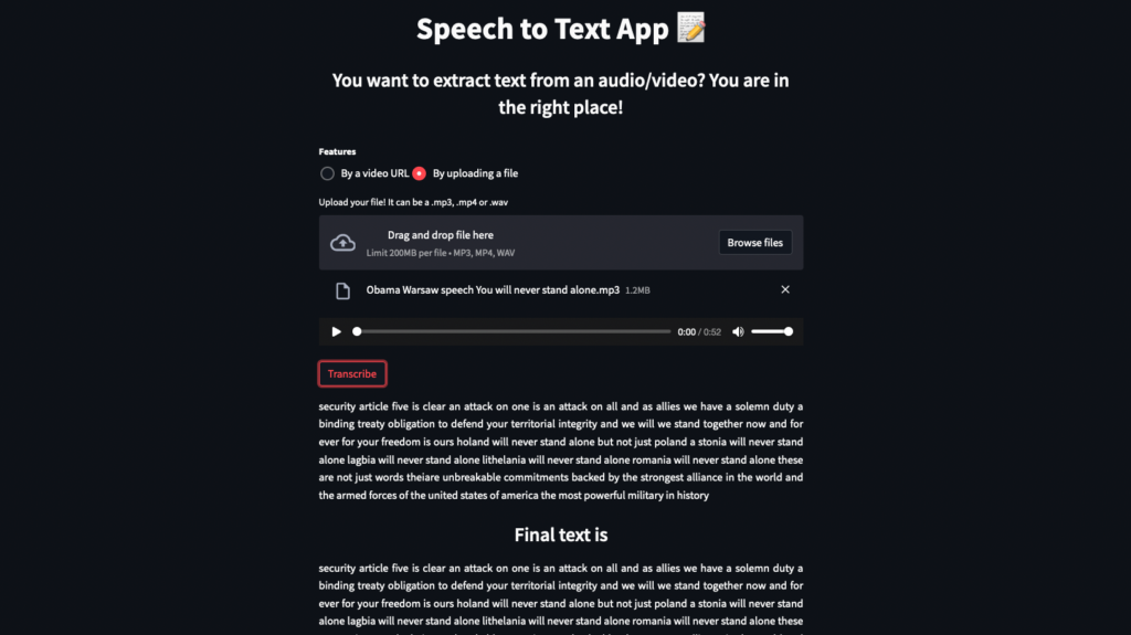 How to build a Speech-To-Text Application with Python (2/3) – OVHcloud Blog