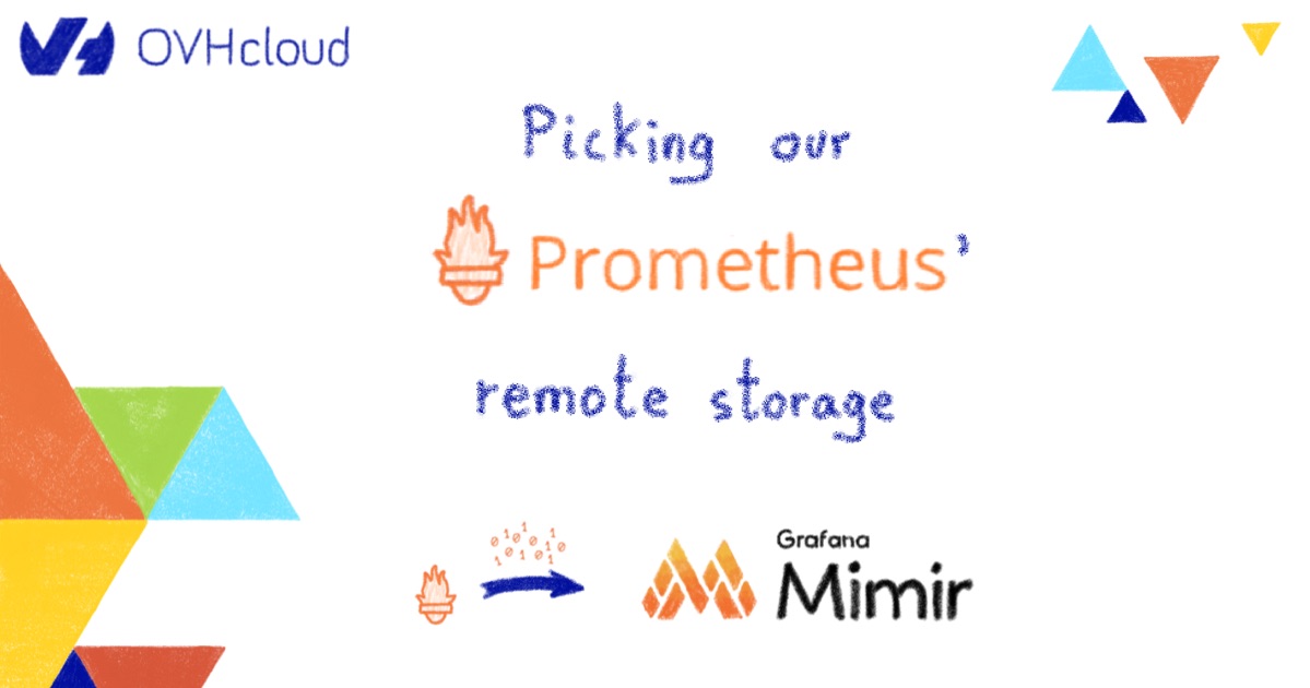 Prometheus Remote Storage Ovhcloud Blog